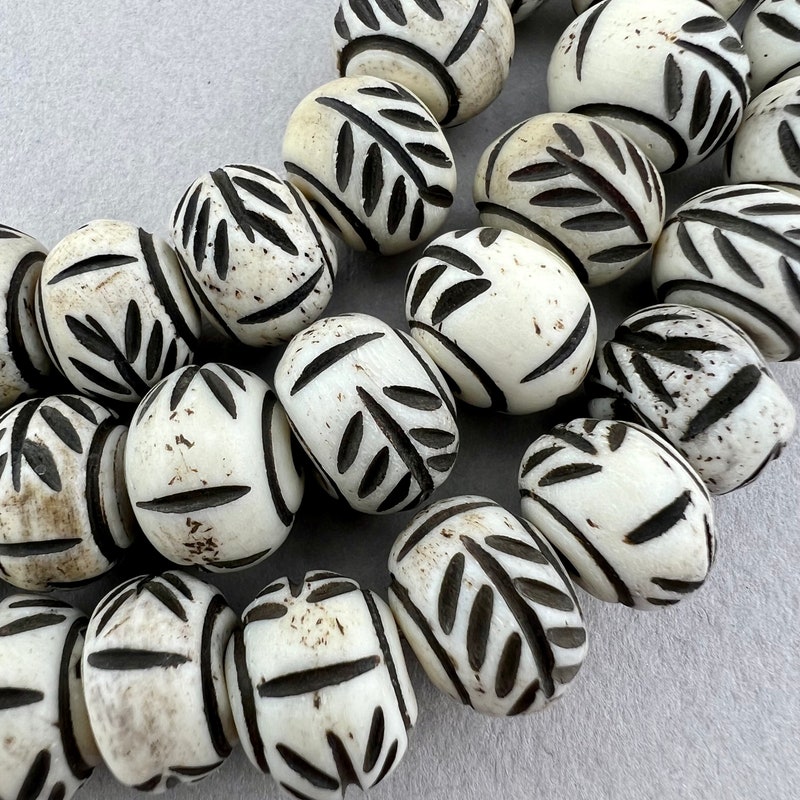 Indian Bone Beads - Etsy