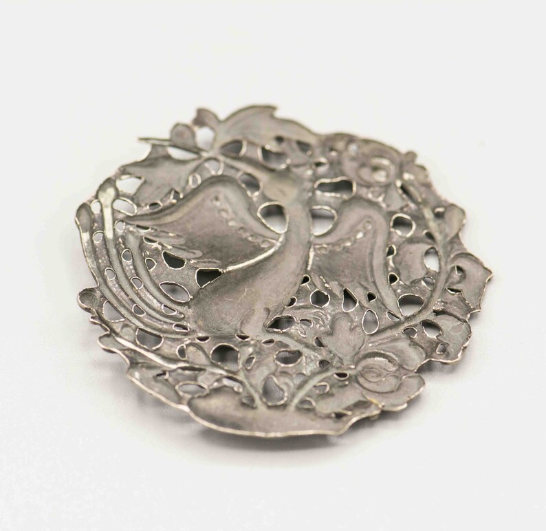 Antique Chinese Qing Dynasty Silver Bird Pendant 60mm SKU-TB-337 - Etsy