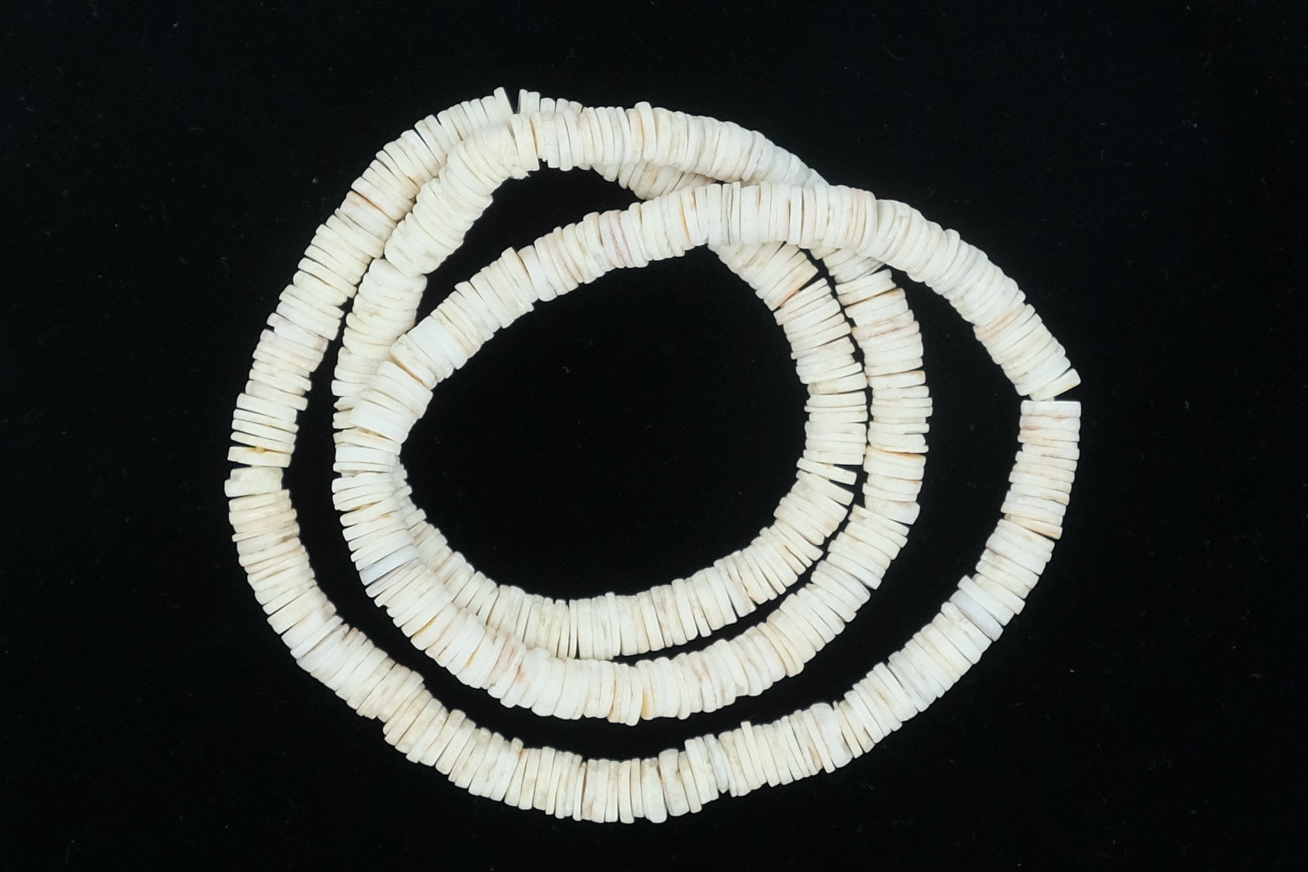 480 Sea Shell Heishi Beads. 24 African Trade Heishi Shell - Etsy
