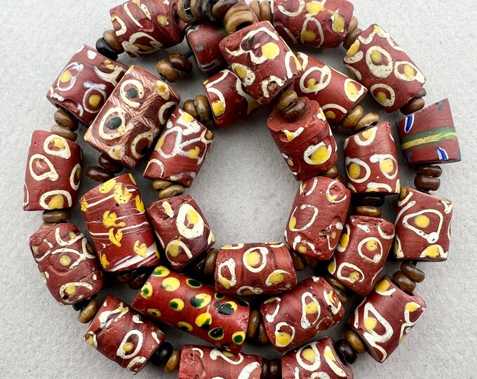 27 Antique Venetian Trade Beads. African Beads. TB-3412 - Etsy