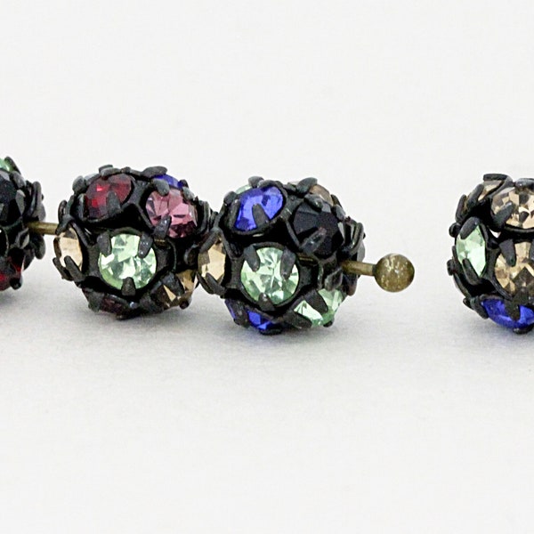 Rhinestone Ball Vintage - Etsy