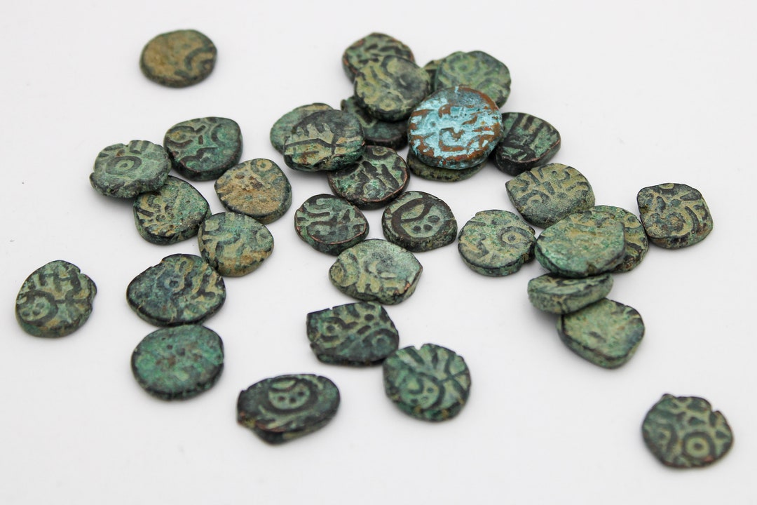 Ancient Copper Coin. Old Copper Token From India. TB-2195 - Etsy