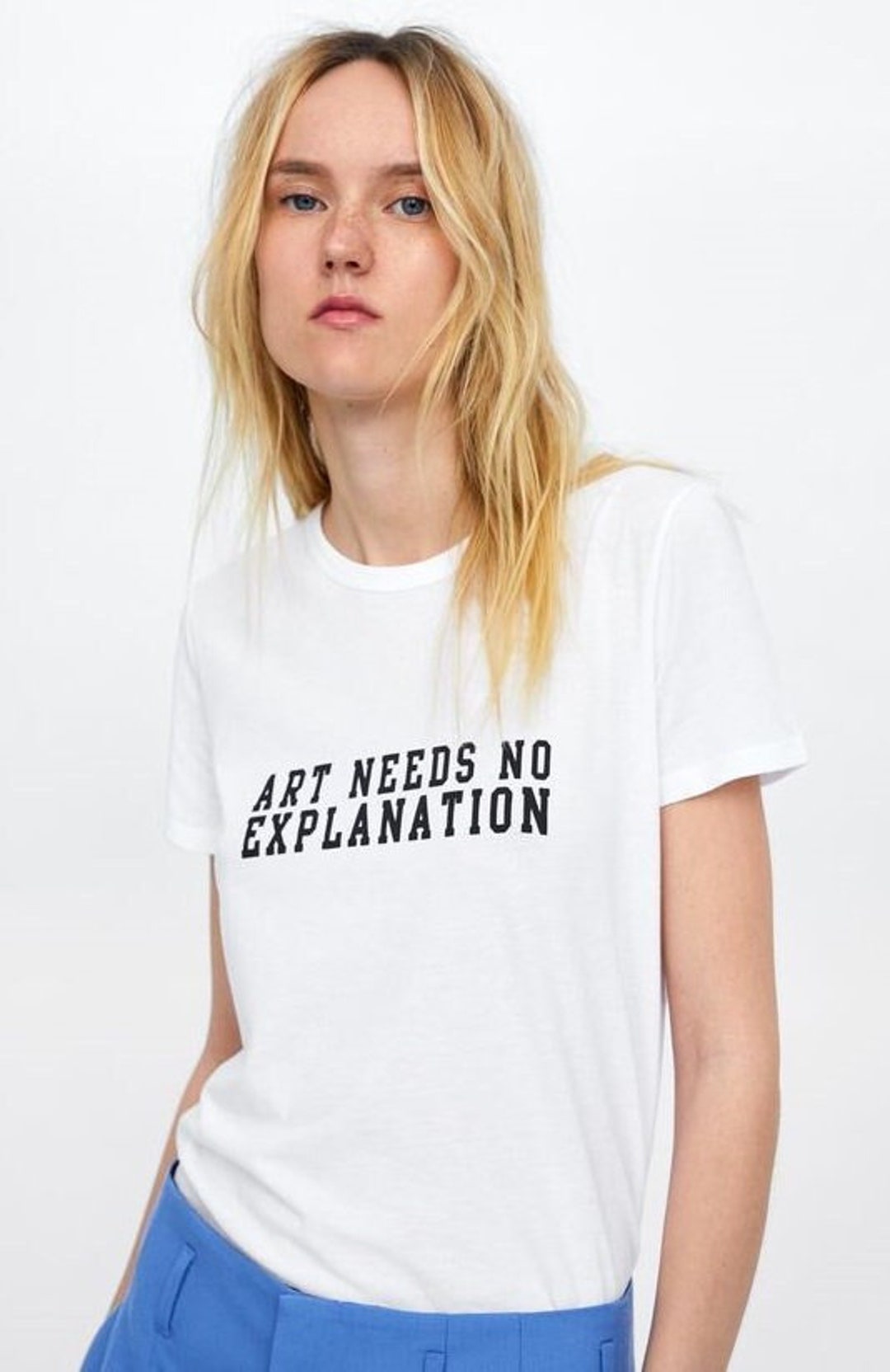 Art Needs No Explanation T-shirt - Etsy