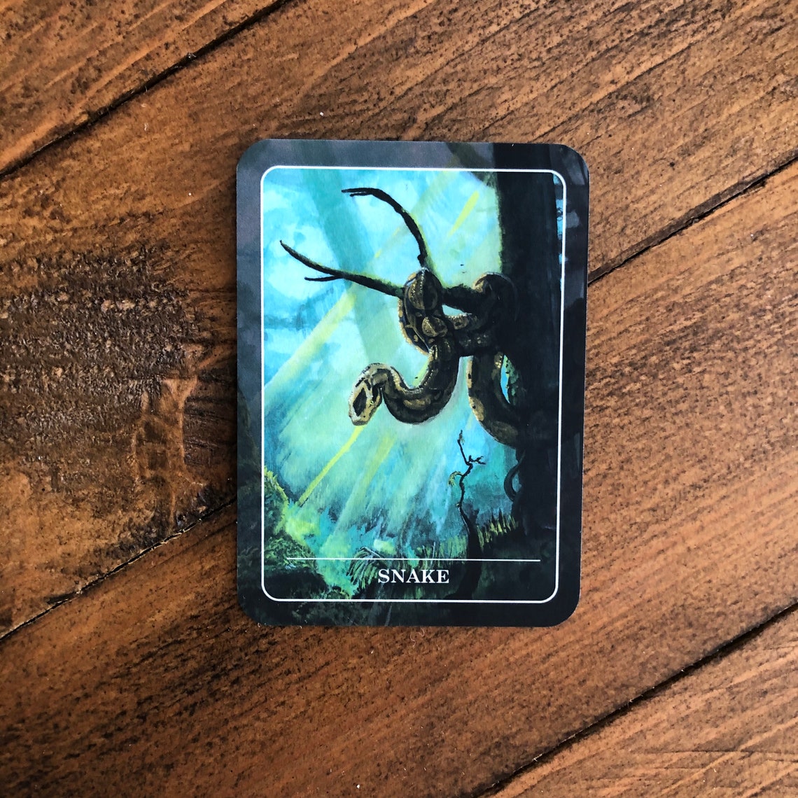 Snake Token for Magic the Gathering - Etsy