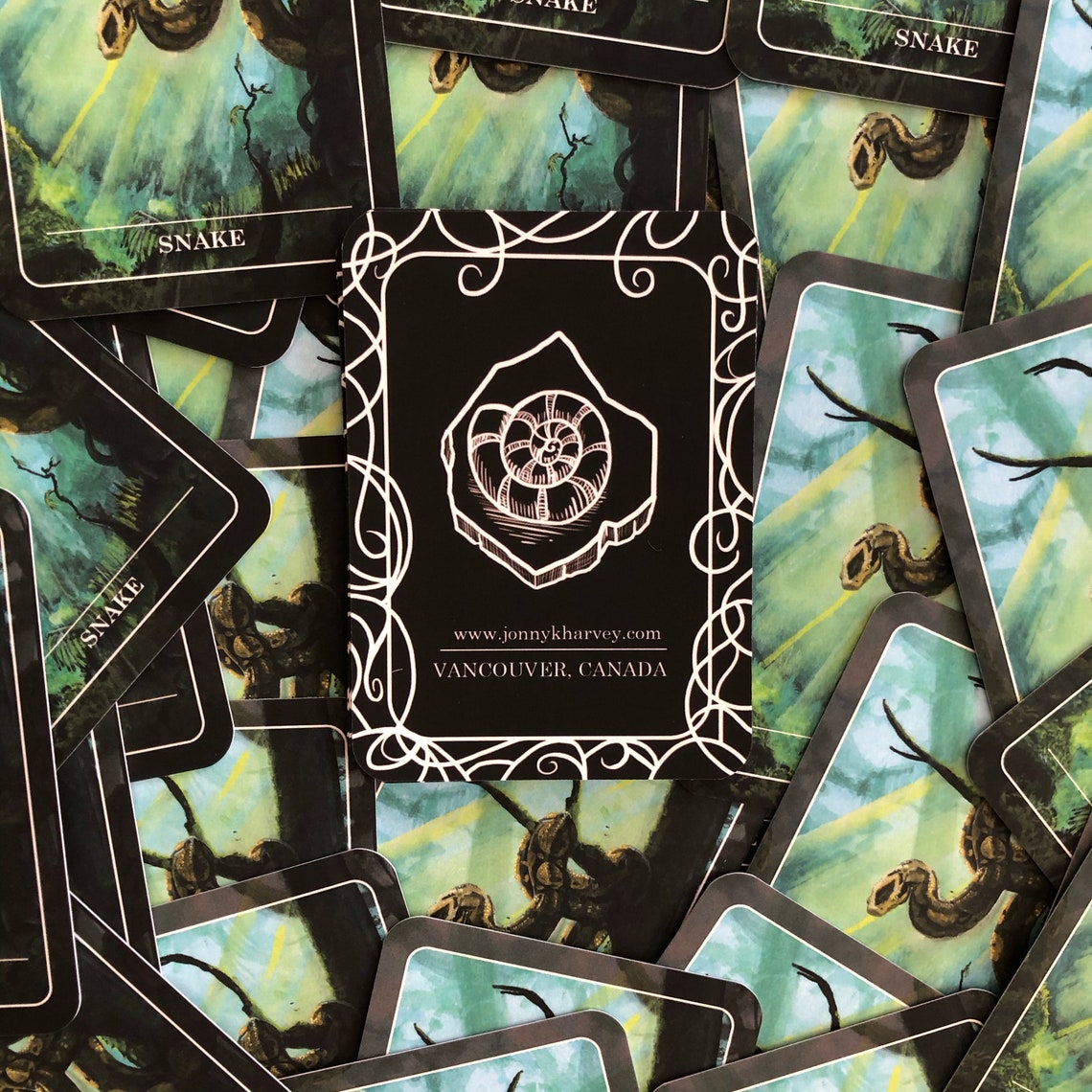 Snake Token for Magic the Gathering - Etsy