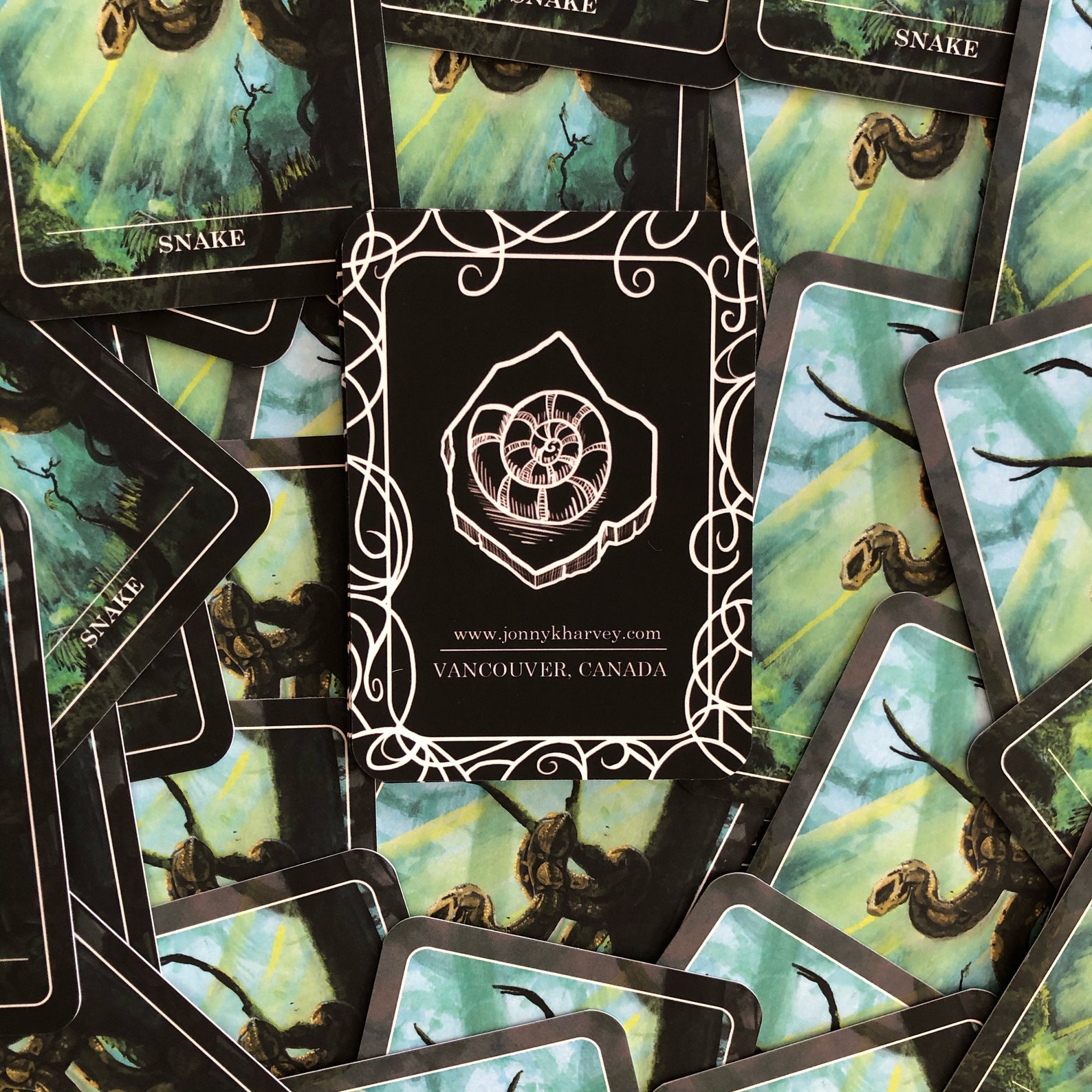 Snake Token for Magic the Gathering - Etsy