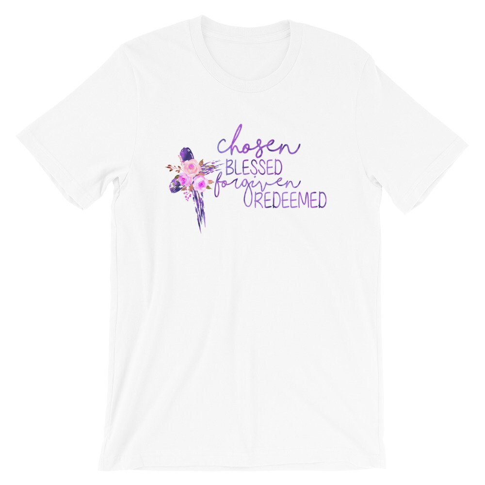 Blessed Shirt for Women Cross Shirt for Women Religious | Etsy