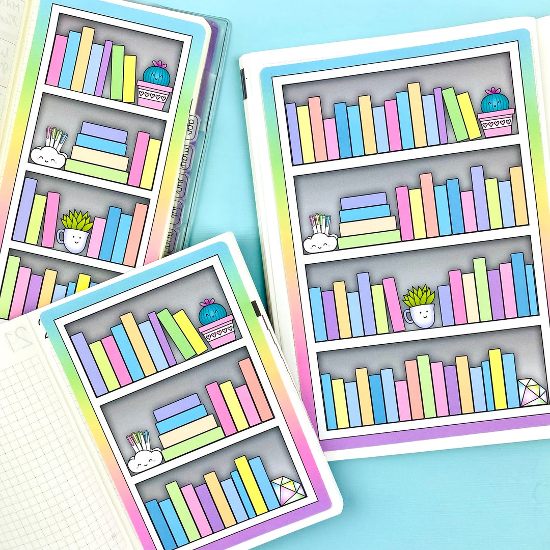 Reading Log Jumbo Sticker Bullet Journaling Stickers Hobonichi Full ...