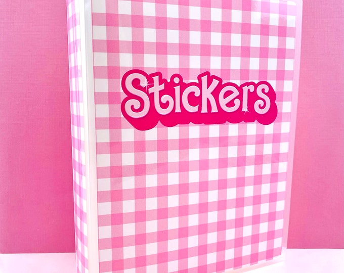 80's Vintage Inspired Sticker Album - Etsy
