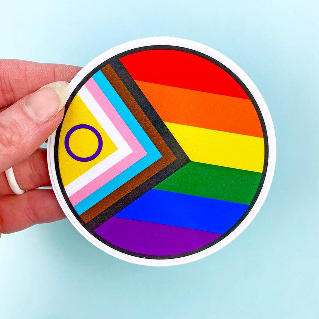 Pride Flag Laminated Die Cut Vinyl Decal - Etsy