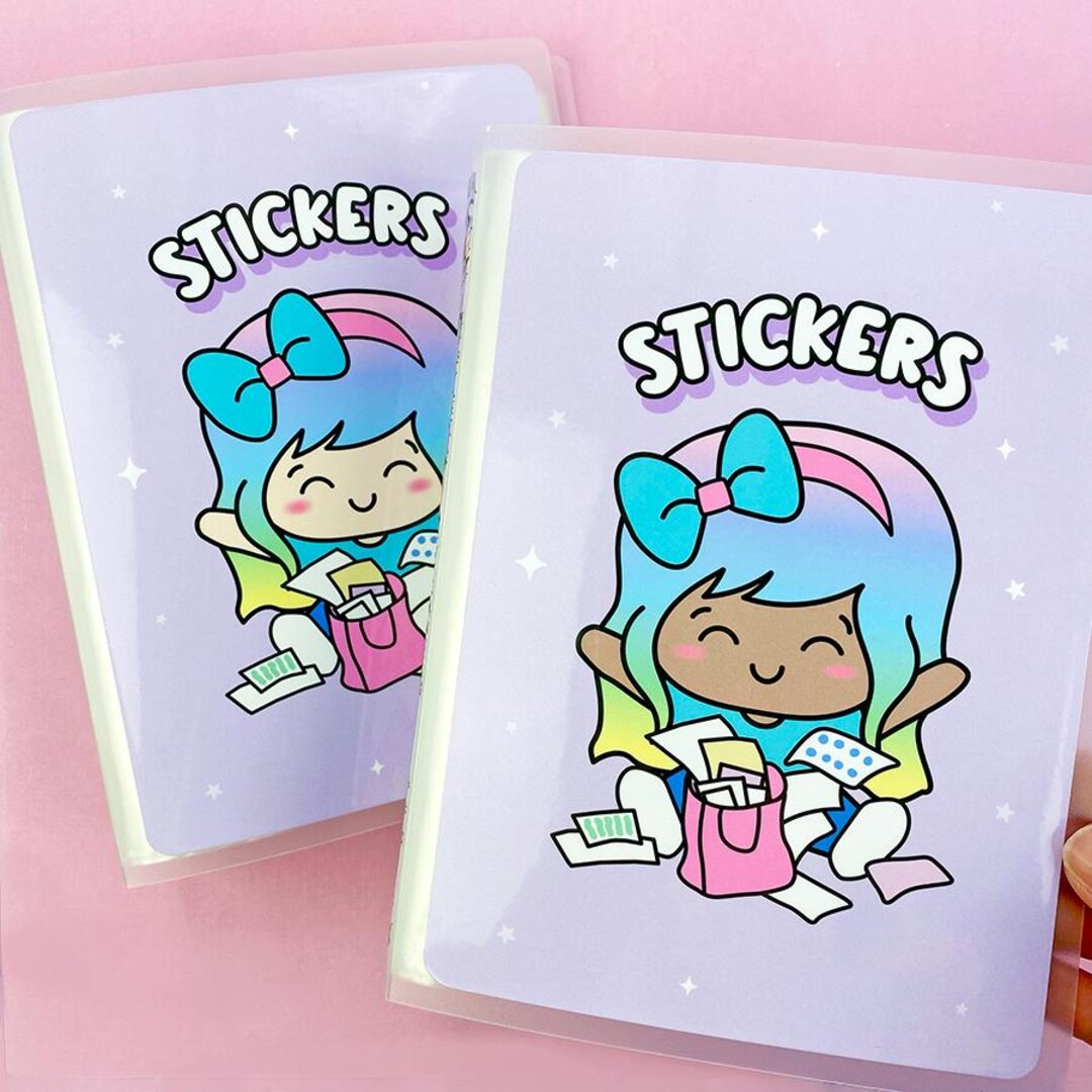 Luna Planner Party 5 X 7 Planner Sticker Album - Etsy