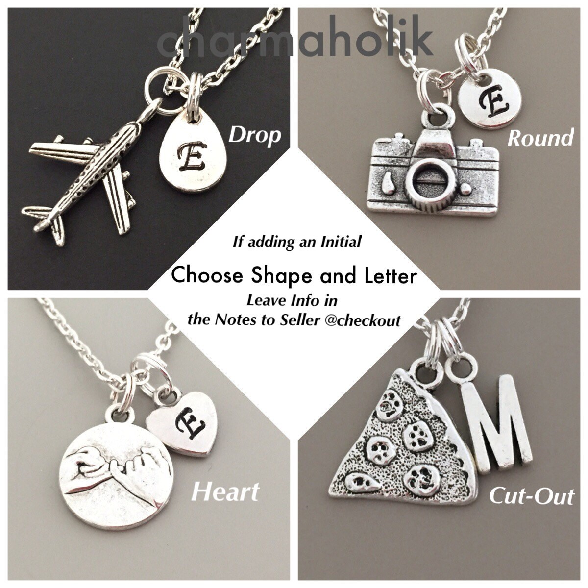 Initial Dinosaur Necklace T-rex Necklace Dinosaur Jewelry - Etsy