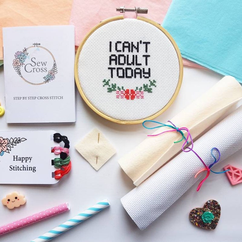 Cross Stitch Kits Adults - Etsy