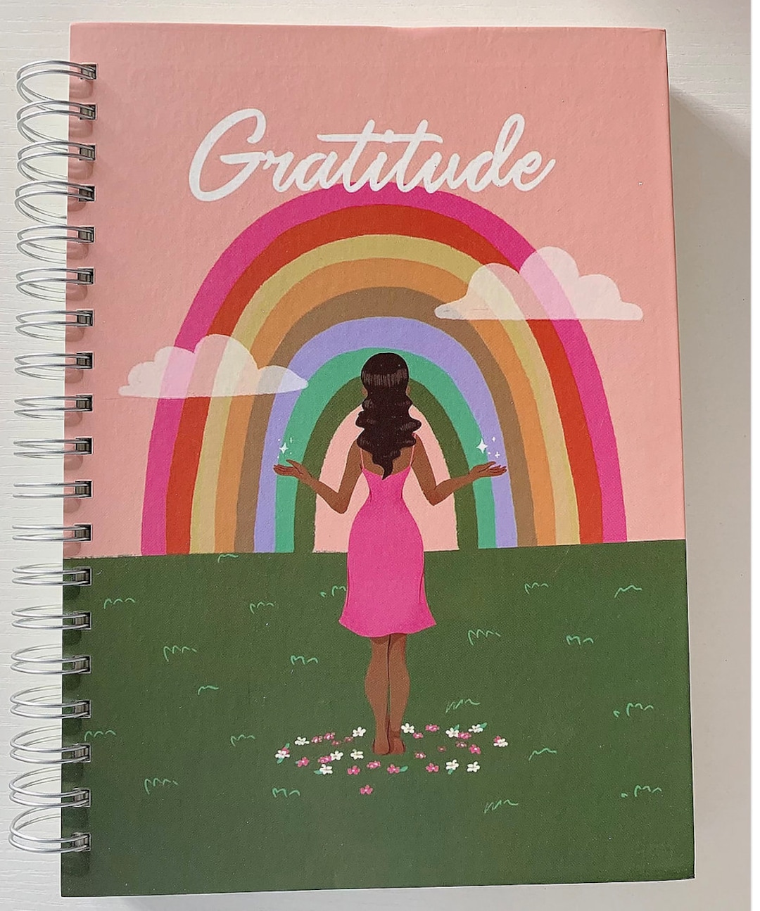 Hardcover Spiral Gratitude Lined Blank Journal for Black Women - Etsy