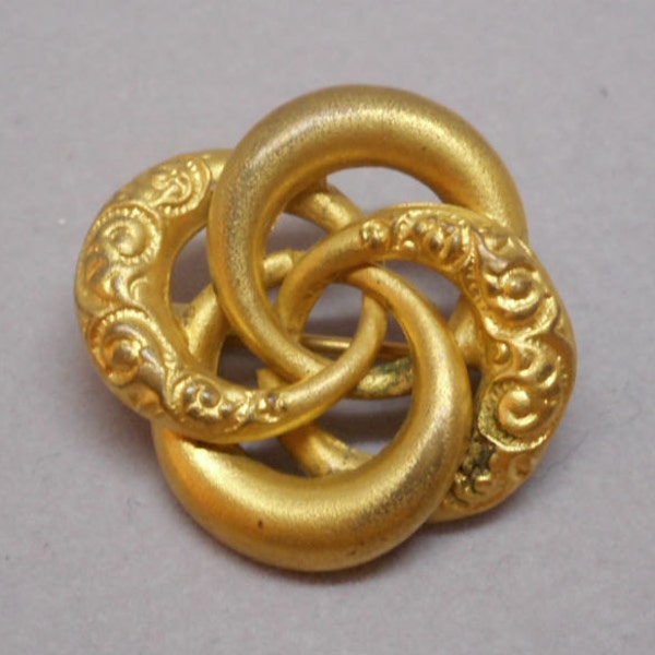Love Knot Brooch - Etsy