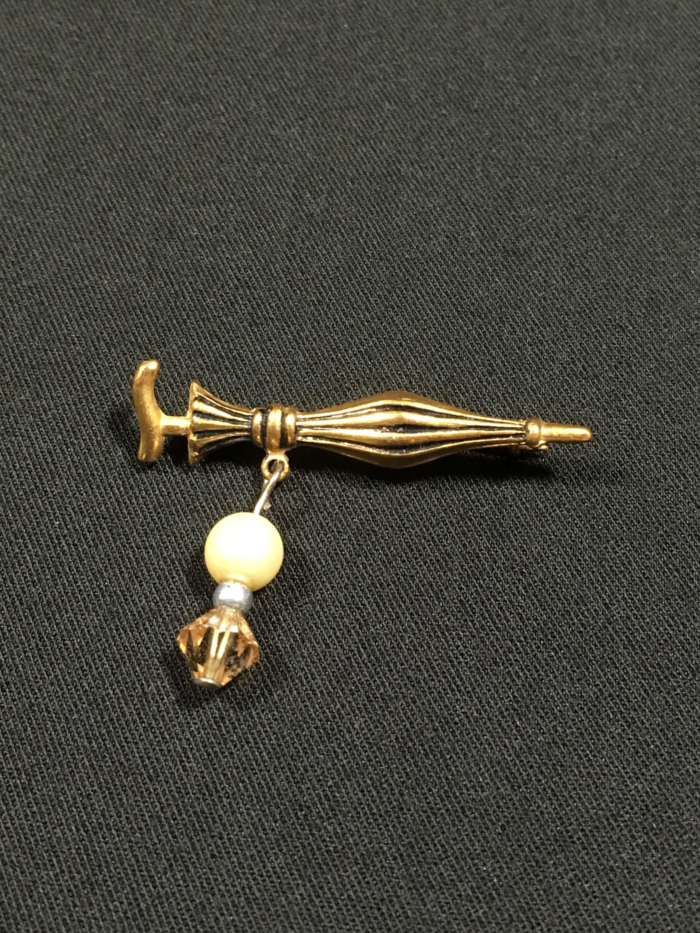 Vintage Art Deco Umbrella Pin Brooch Whimsical Weather - Etsy.de