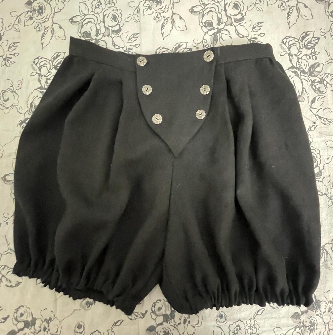 Black Cotton Renaissance Pants: Medieval Fencing Trousers - Etsy