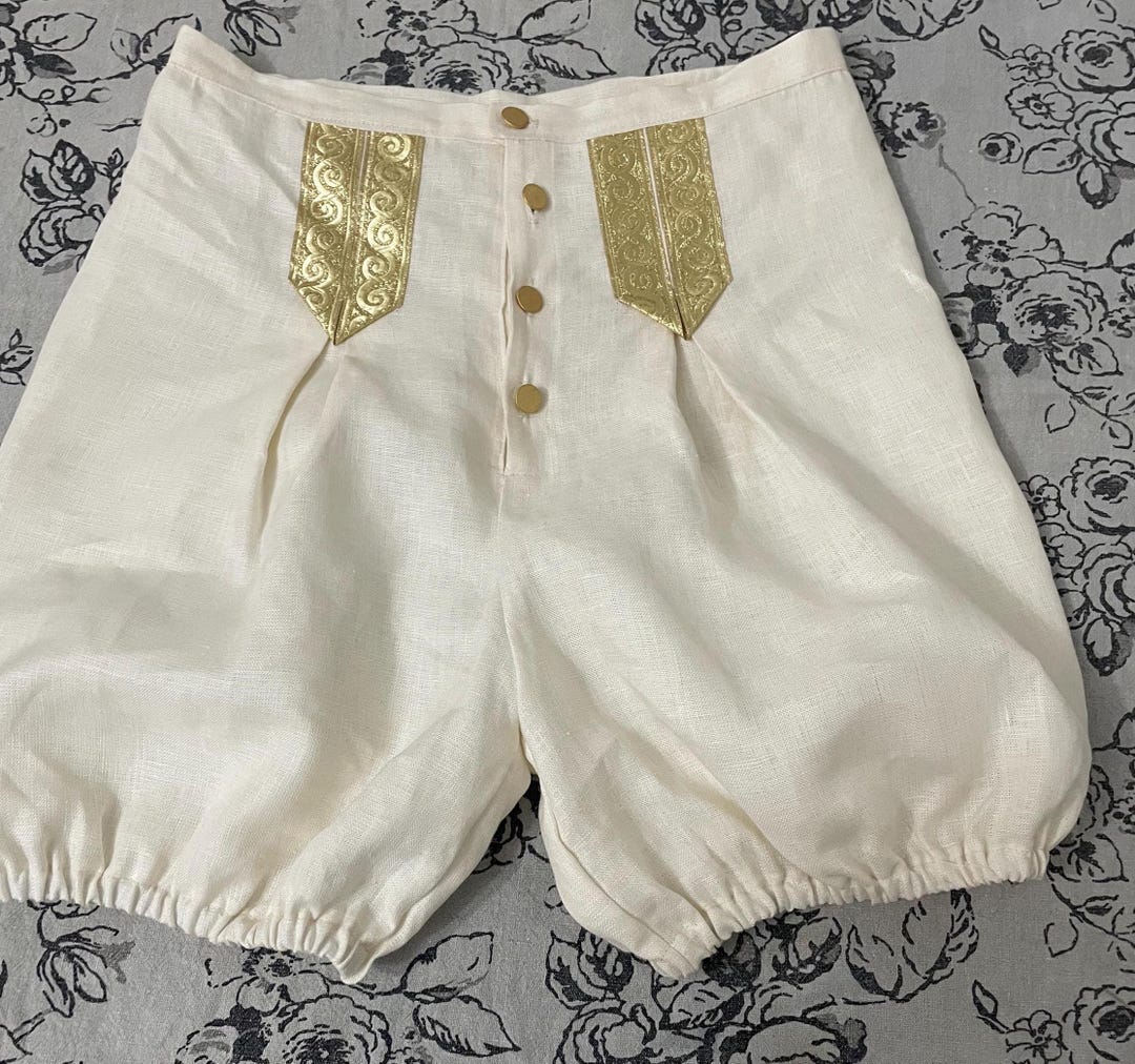 Linen Renaissance Pants: Medieval Style Fencing Trousers - Etsy