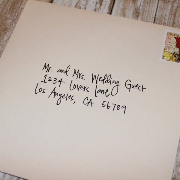 Handwritten Invitation - Etsy