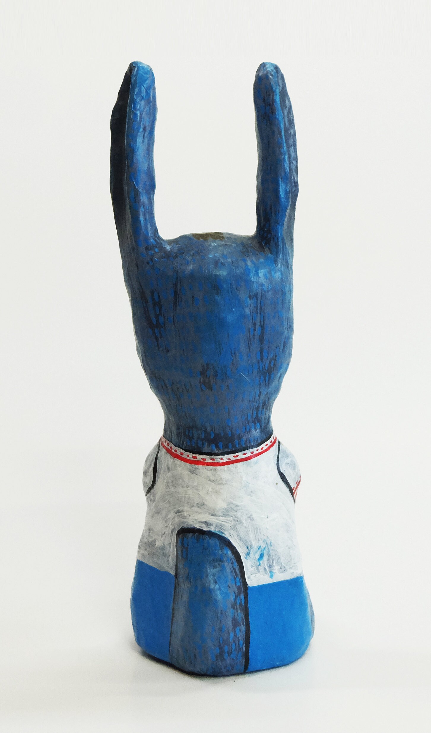 Colorful Paper Mache Sculpture Hare - Cossack - Etsy