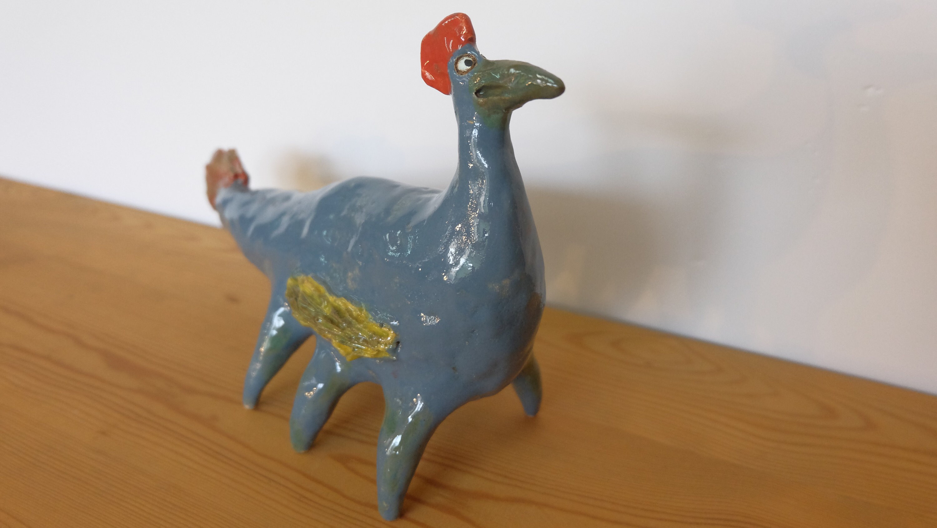 Ceramic Figurines Bird. Ceramic Fantasy Sculpture. Small - Etsy