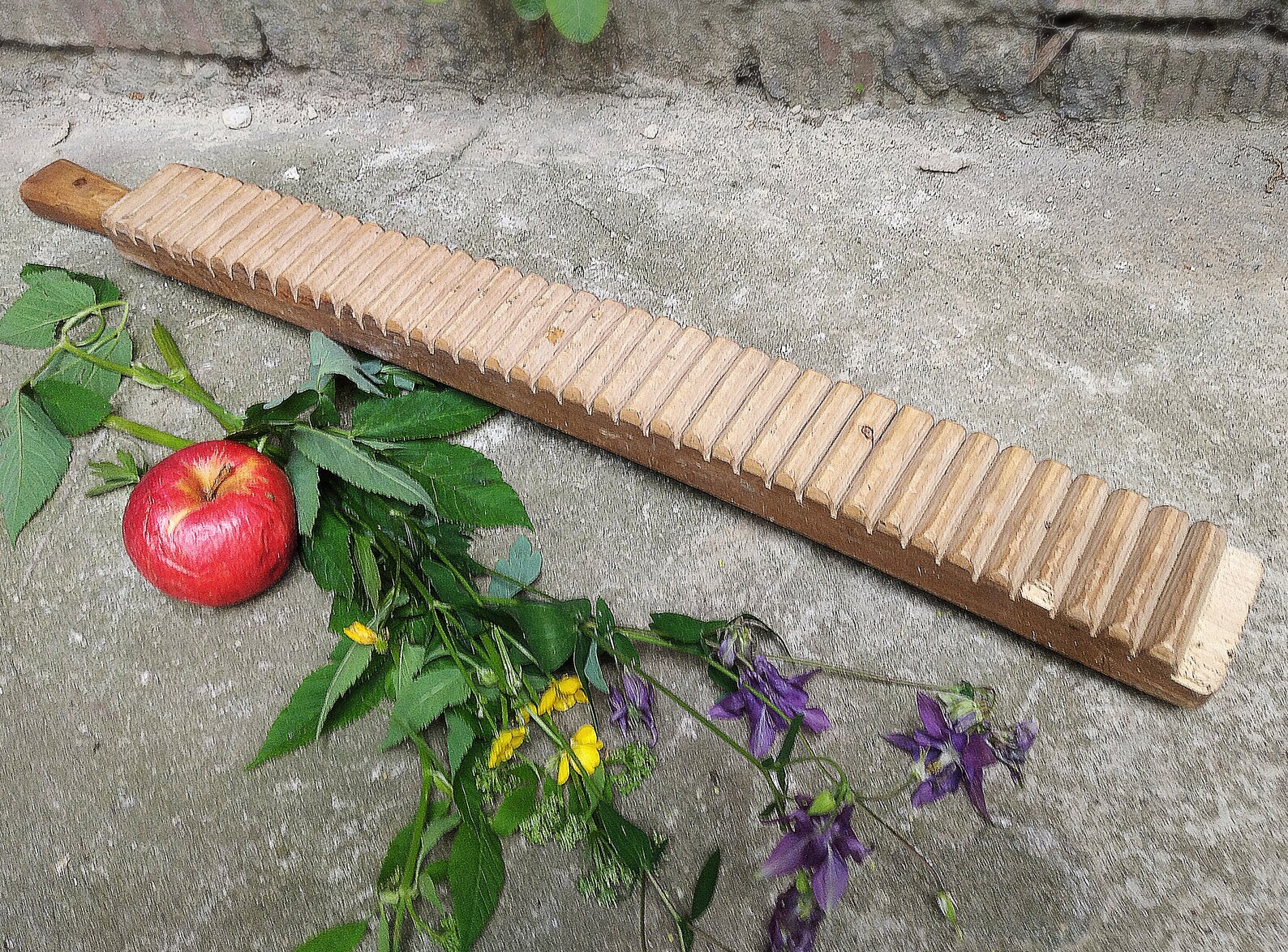 Primitive Antique Mangle Board Farmhouse Wooden Tool Washing Board ...
