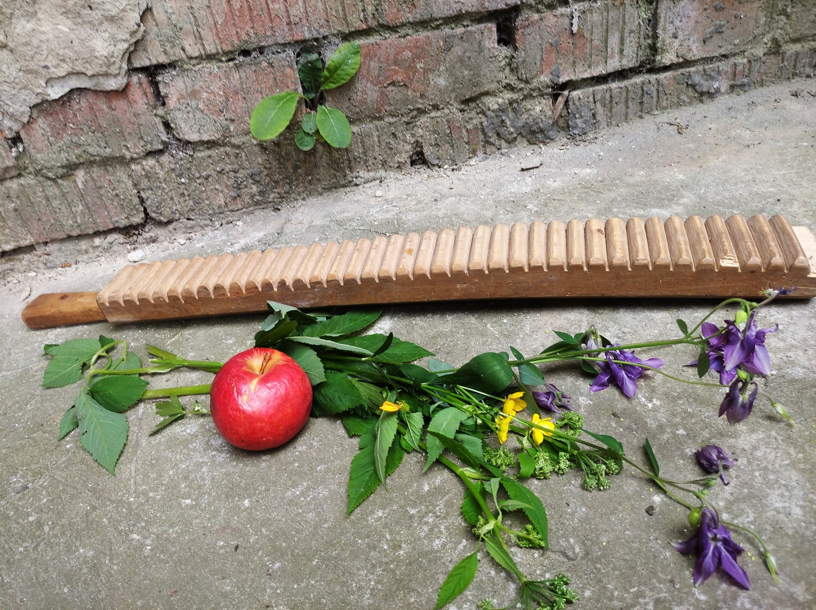Primitive Antique Mangle Board Farmhouse Wooden Tool Washing Board ...