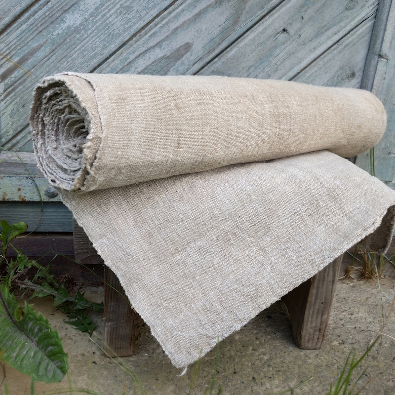 Primitive Linen Fabric - Etsy