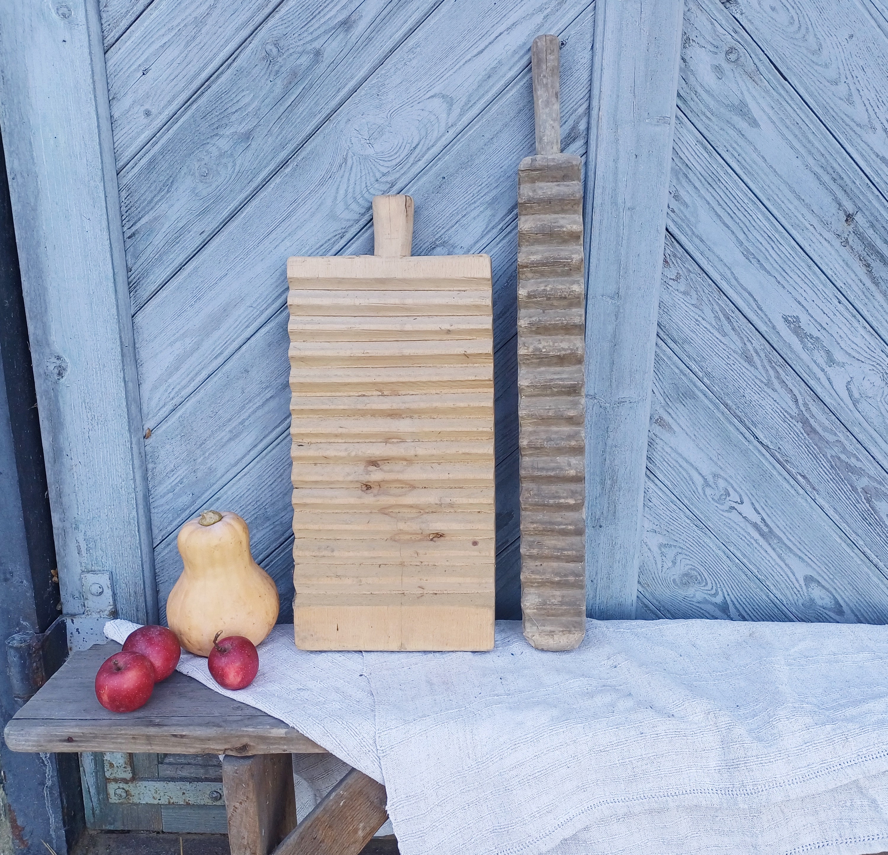 Mangle Board Set Vintage Wood Boards Primitive Wooden Decor Farmhouse ...