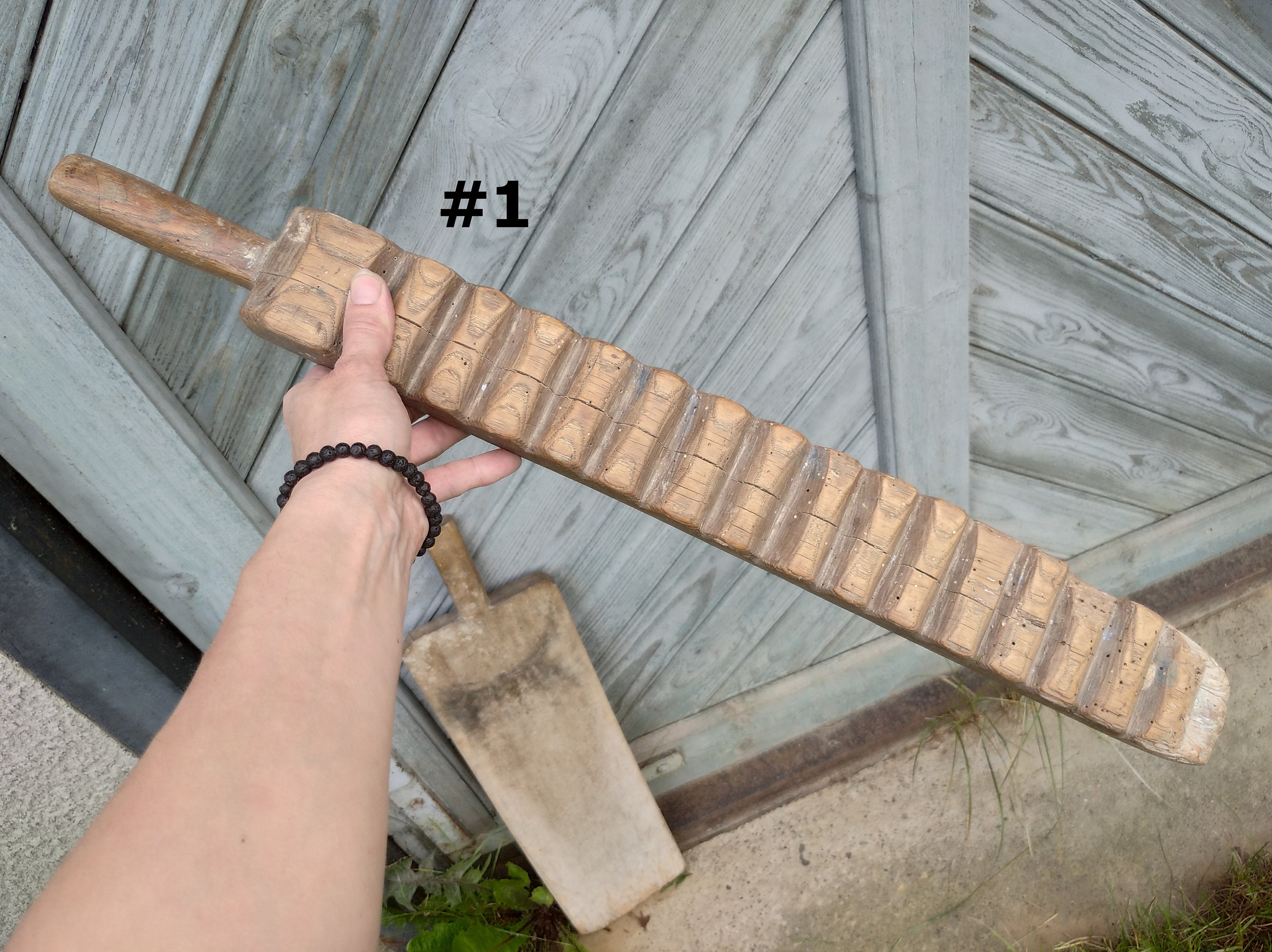 Primitive Antique Mangle Board Farmhouse Laundry Wall Decor Washing ...