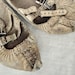 Antique Wall Decor Primitive Leather Shoes Wall Hanging Opanci Peasant ...
