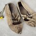 Antique Wall Decor Primitive Leather Shoes Wall Hanging Opanci Peasant ...