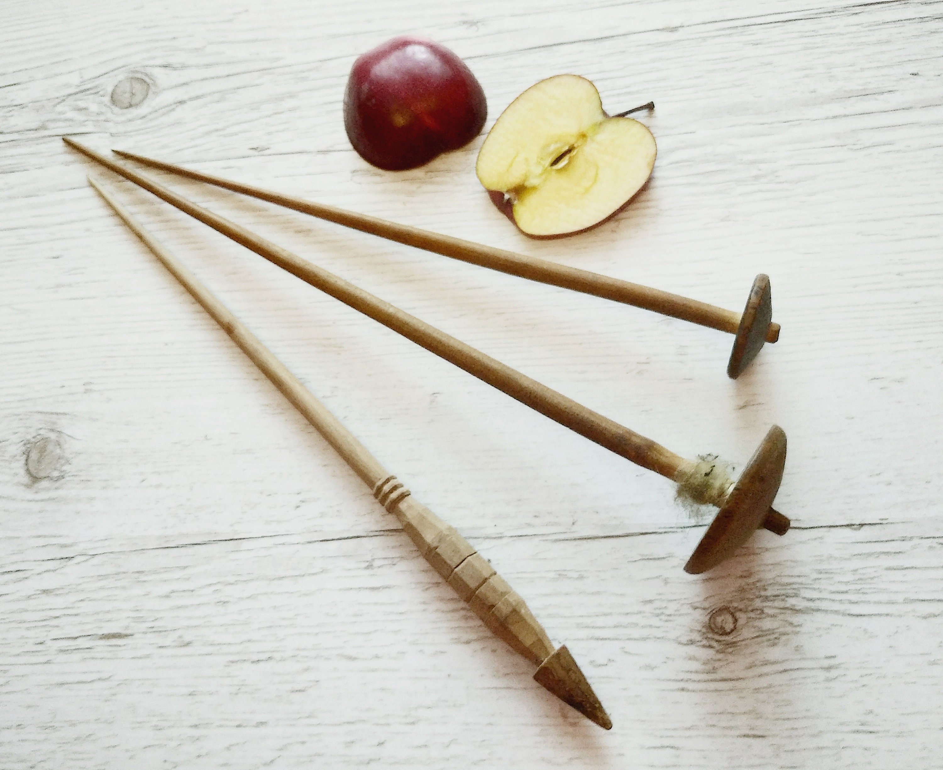 Antique Drop Spindle Primitive Antique Tool Old Loom Part Top Whorl ...