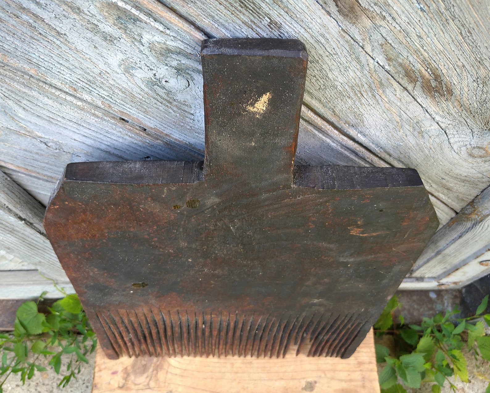 Large Wooden Comb Primitive Antiques Country Wall Hanging | Etsy