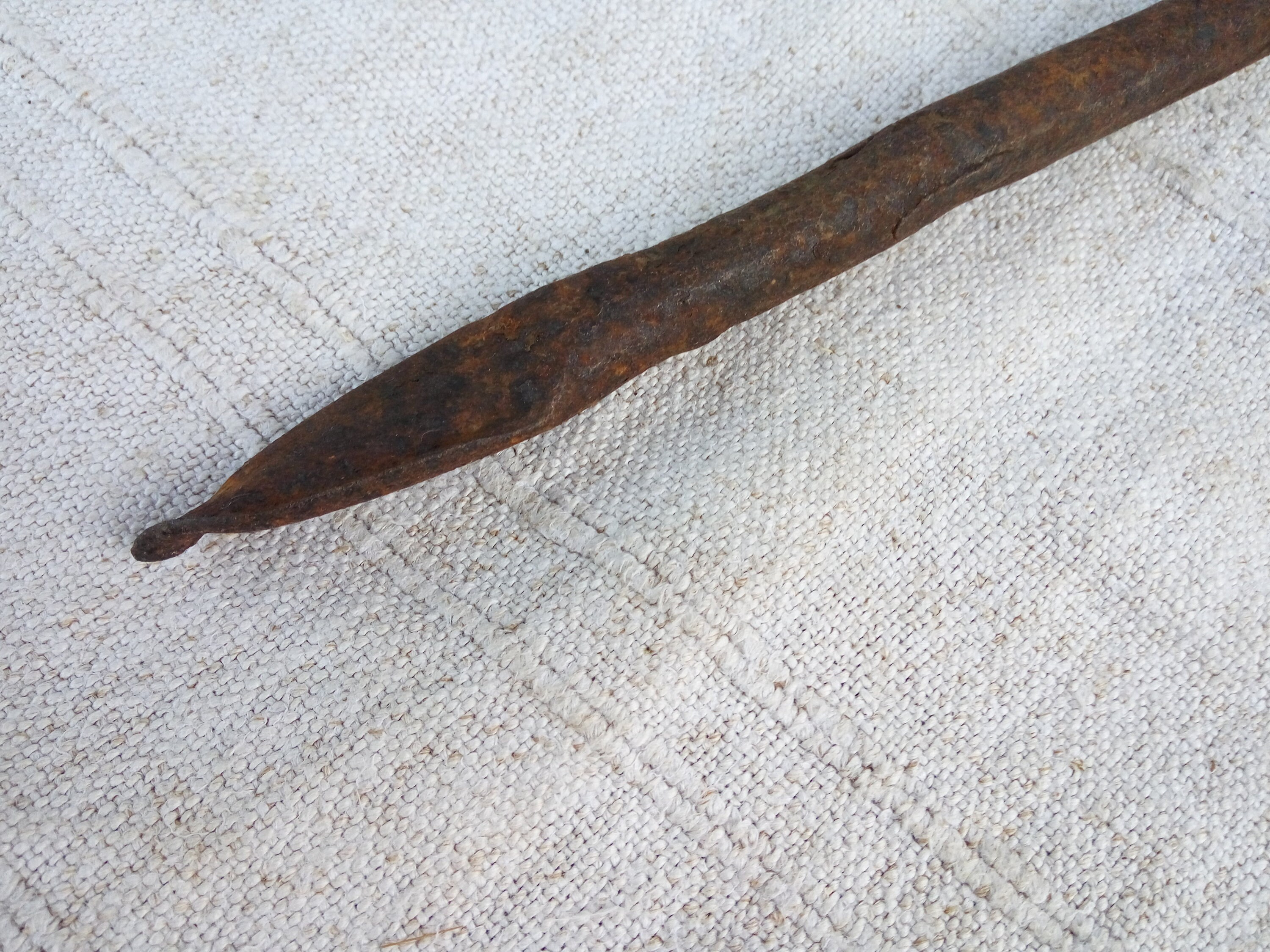 Antique Hand Drill Primitive Tool XXL Hand Wrough Iron and Handcarved ...