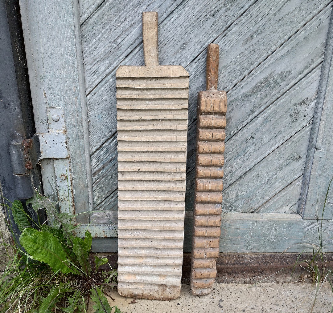 Primitive Antique Mangle Board Farmhouse Laundry Wall Decor Washing ...