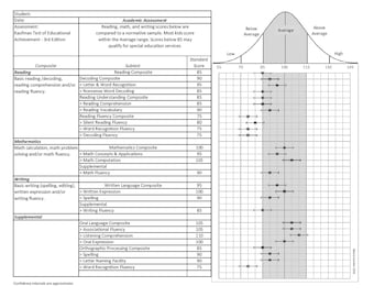 WISC-V Chart for PC Excel - Etsy