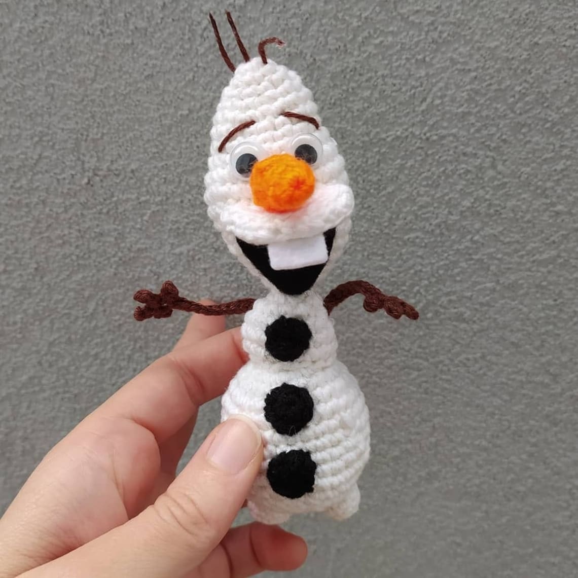 Olaf-frozen Amigurumi Crochet - Etsy Denmark