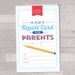 A Kid's Report Card for Parents - (A4 or Letter) PRINTABLE - Etsy