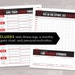 My Fitness Weekly Plan & Monthly Check-in - (A4 or Letter) PRINTABLE - Etsy