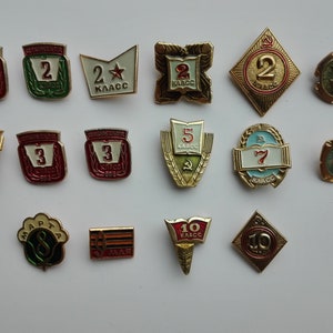 1 to 10 Numbers Badges With Numbers 1 2 3 5 7 8 9 10 - Etsy