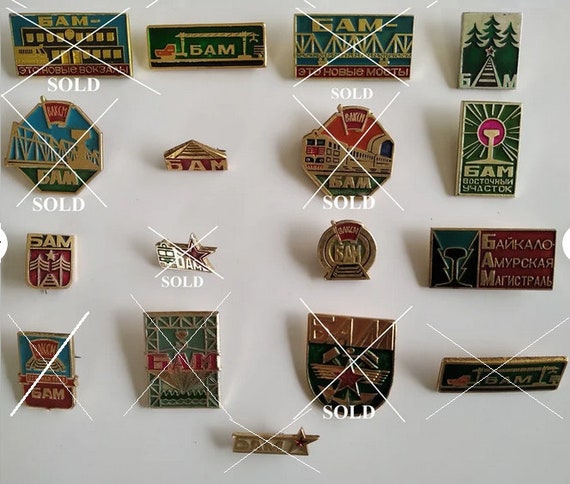 Railway Line BAM Baikal Amur Mainline Far East Siberia Rare | Etsy