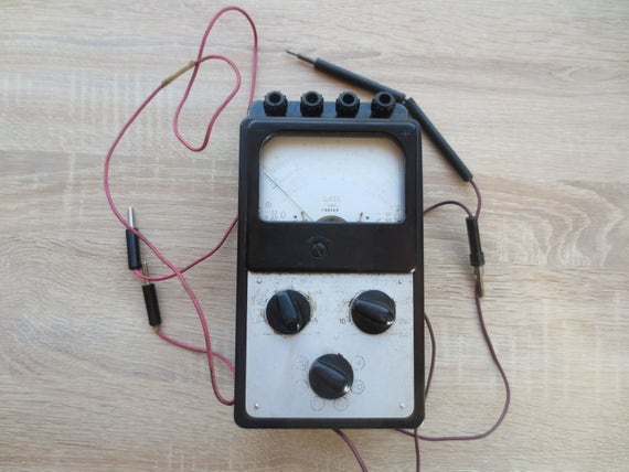 Vintage Analogue Multi Tester Multimeter Soviet Tools Old - Etsy Australia