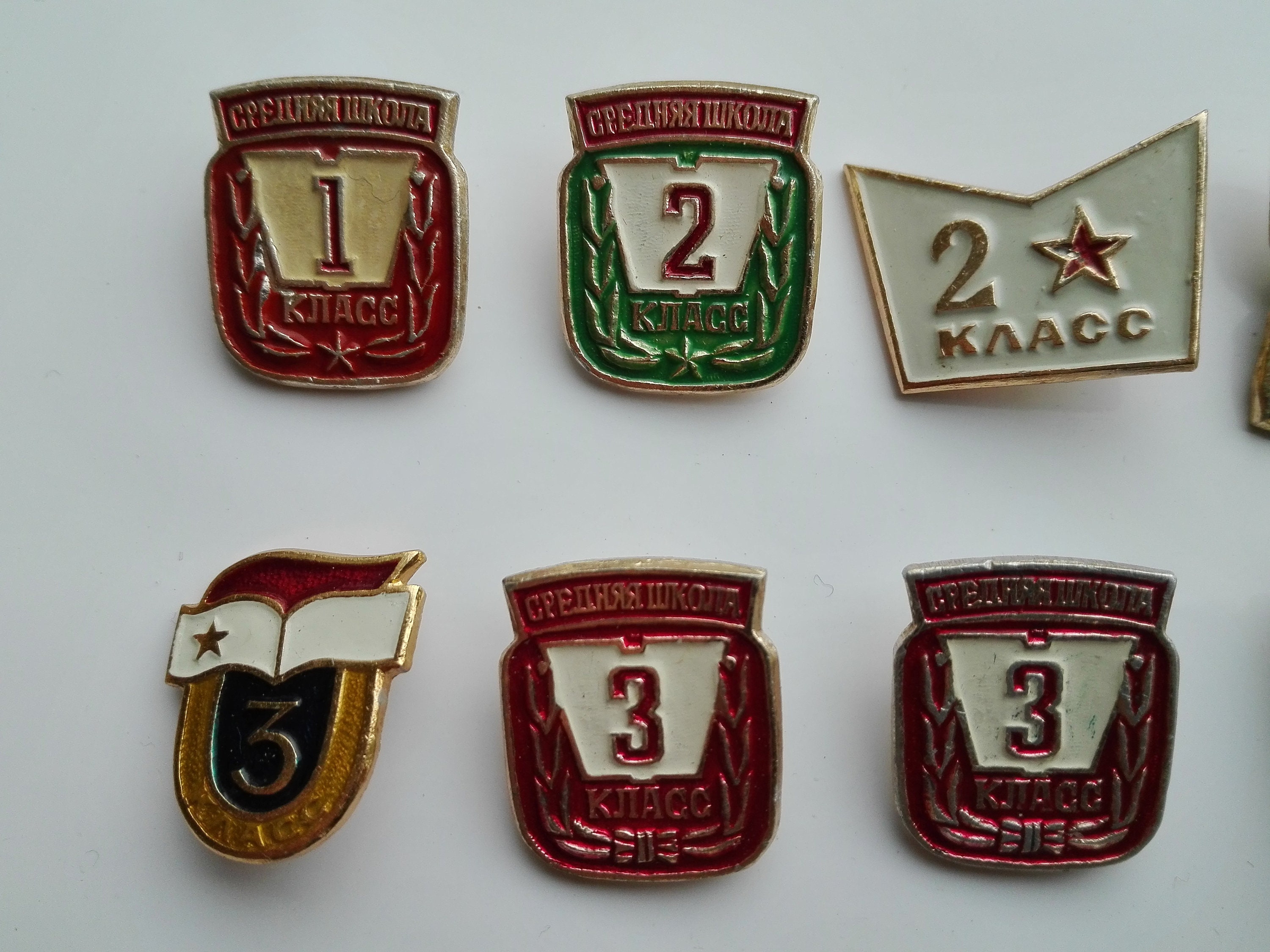 1 to 10 Numbers Badges With Numbers 1 2 3 5 7 8 9 10 - Etsy