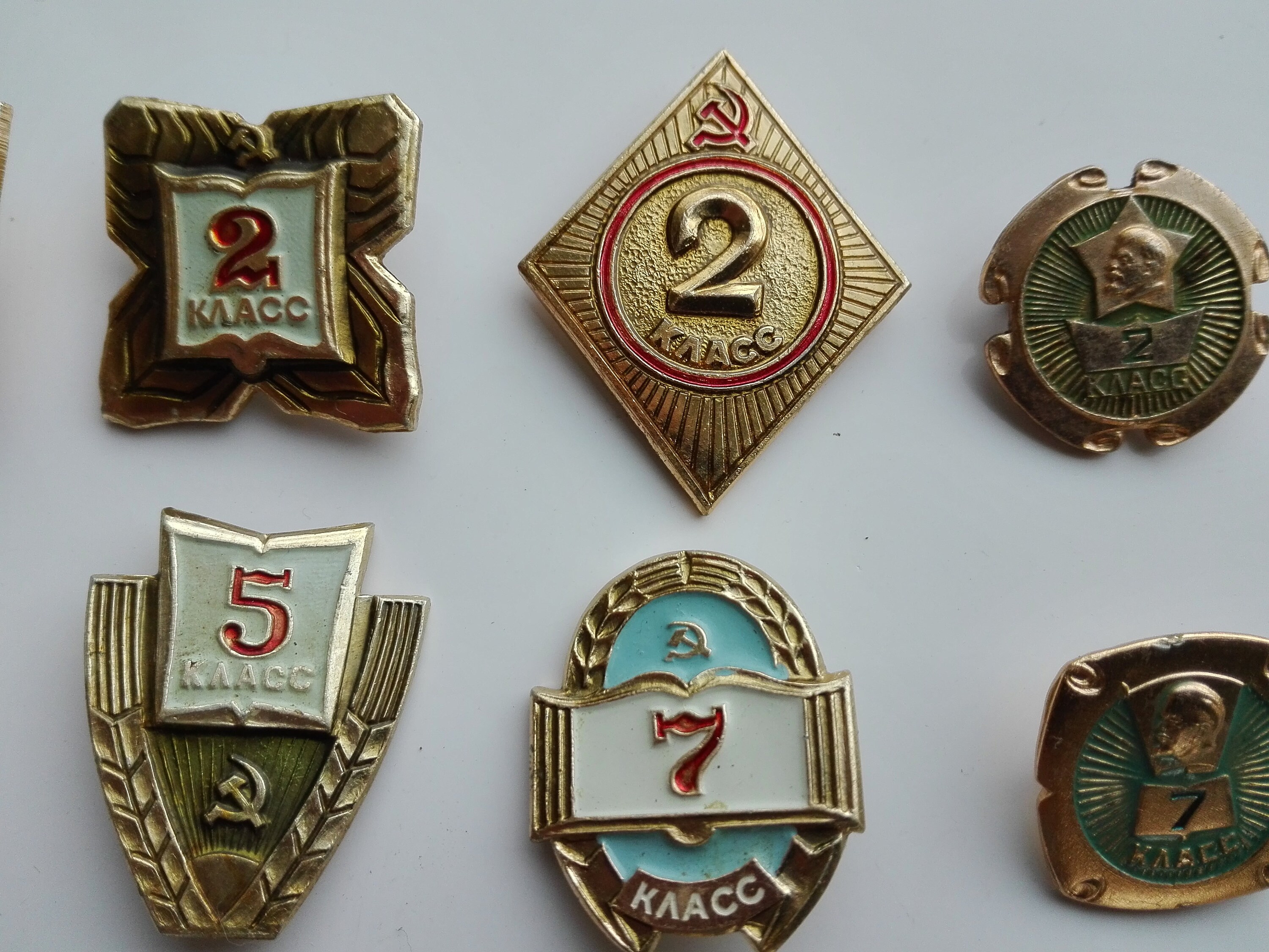 1 to 10 Numbers Badges With Numbers 1 2 3 5 7 8 9 10 - Etsy