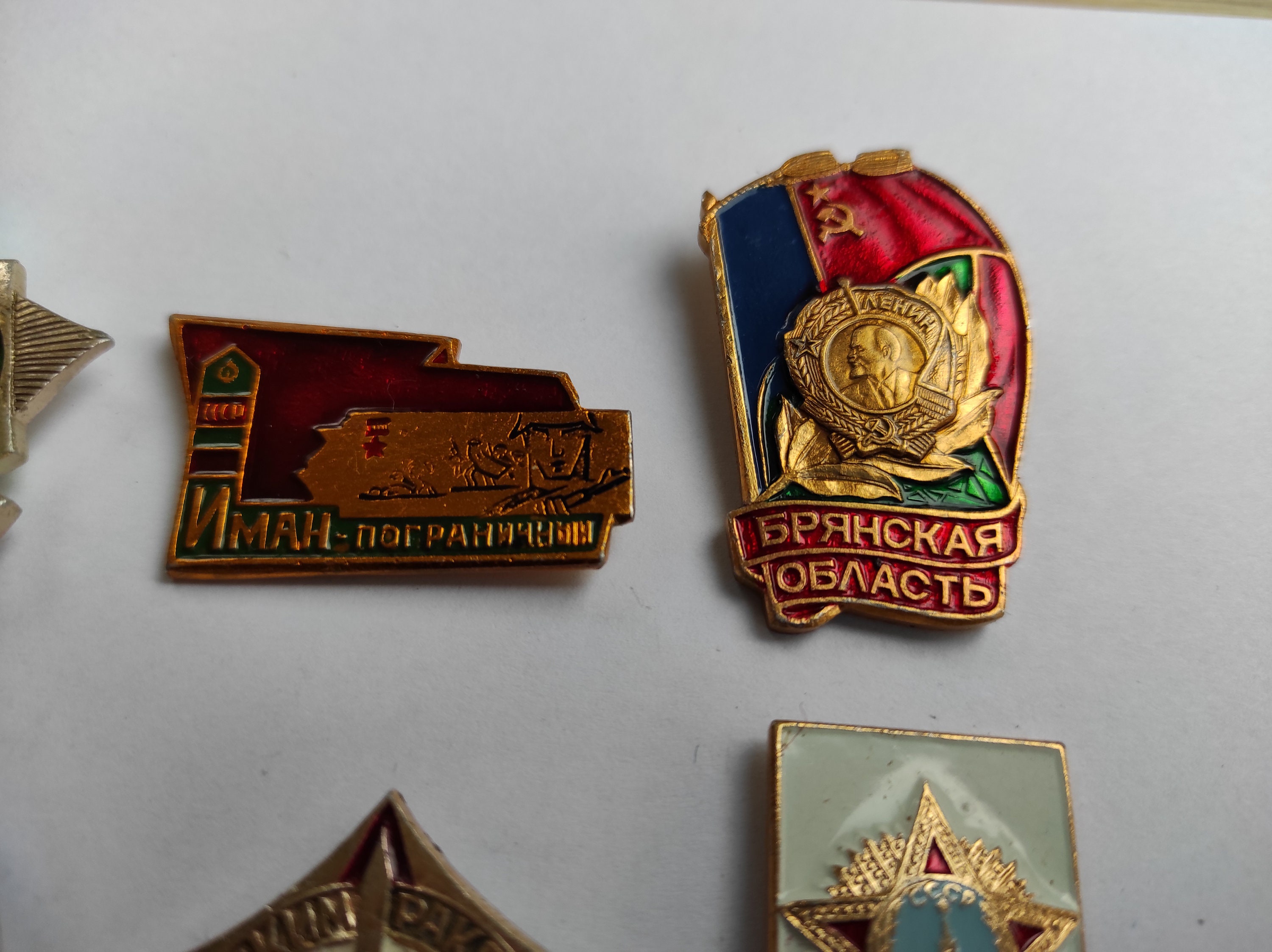 Red Flag Soviet Propaganda Badges Soviet Badges Badges - Etsy