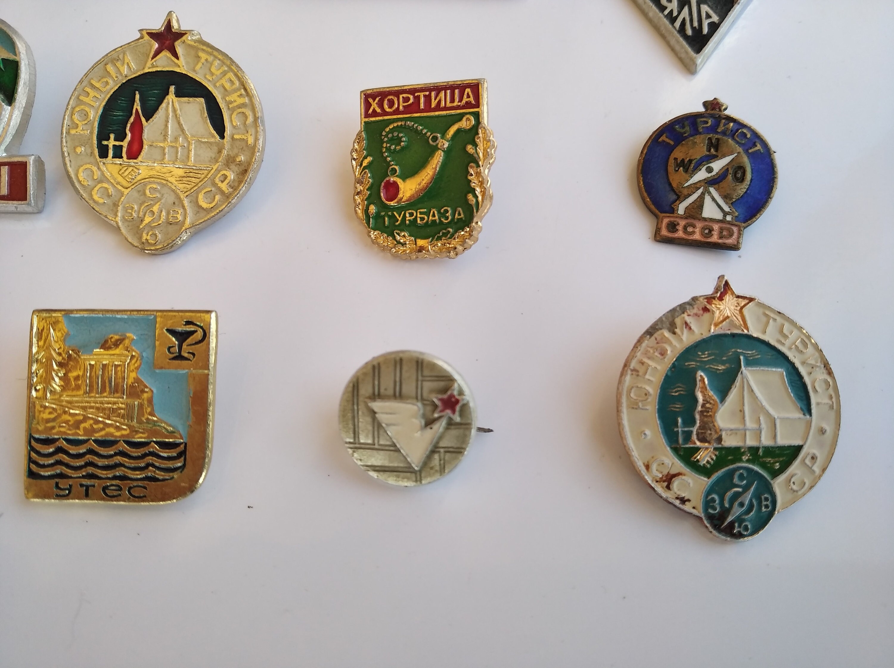 Different Soviet Tourists Badges, Badges, Pins, Brooch - Etsy