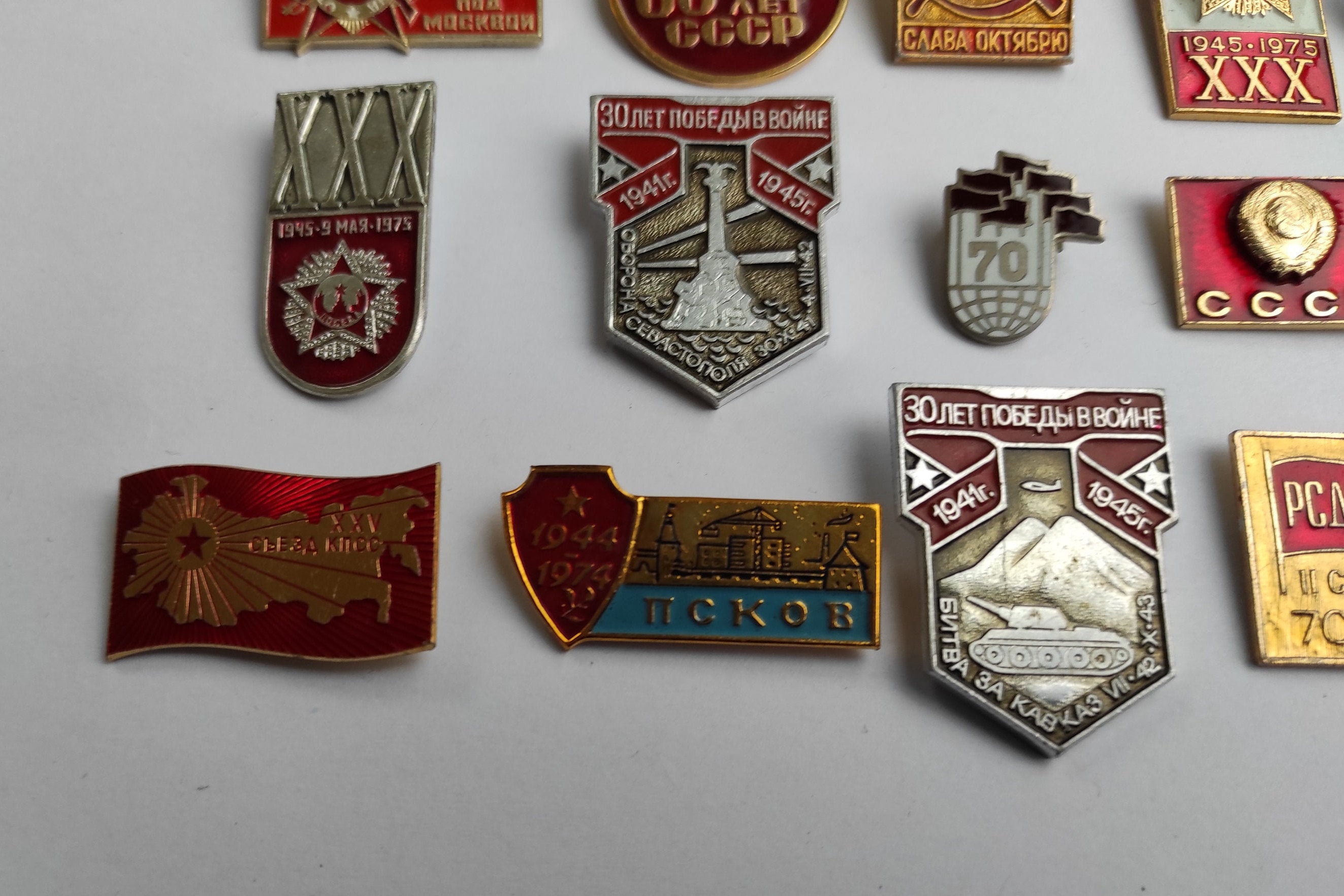 Soviet Propaganda Badges Soviet Badges Badges Pins - Etsy