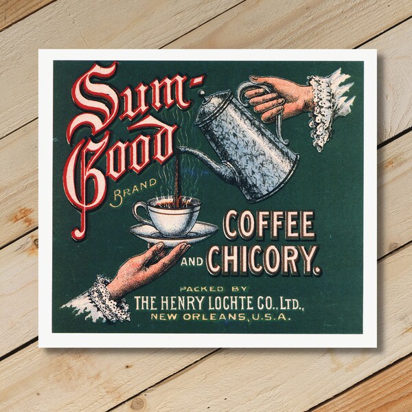 Vintage Coffee Label - Etsy