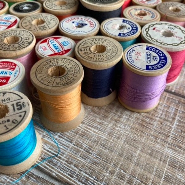 Antique Spools - Etsy